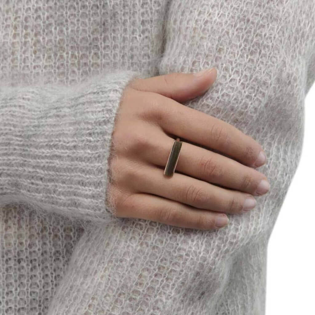 Buy Urban Red, Black, Green, Labradorite, Lapis Lazuli Onyx Ring Online